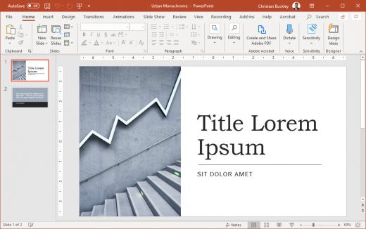 Reusing PowerPoint Slides – buckleyPLANET