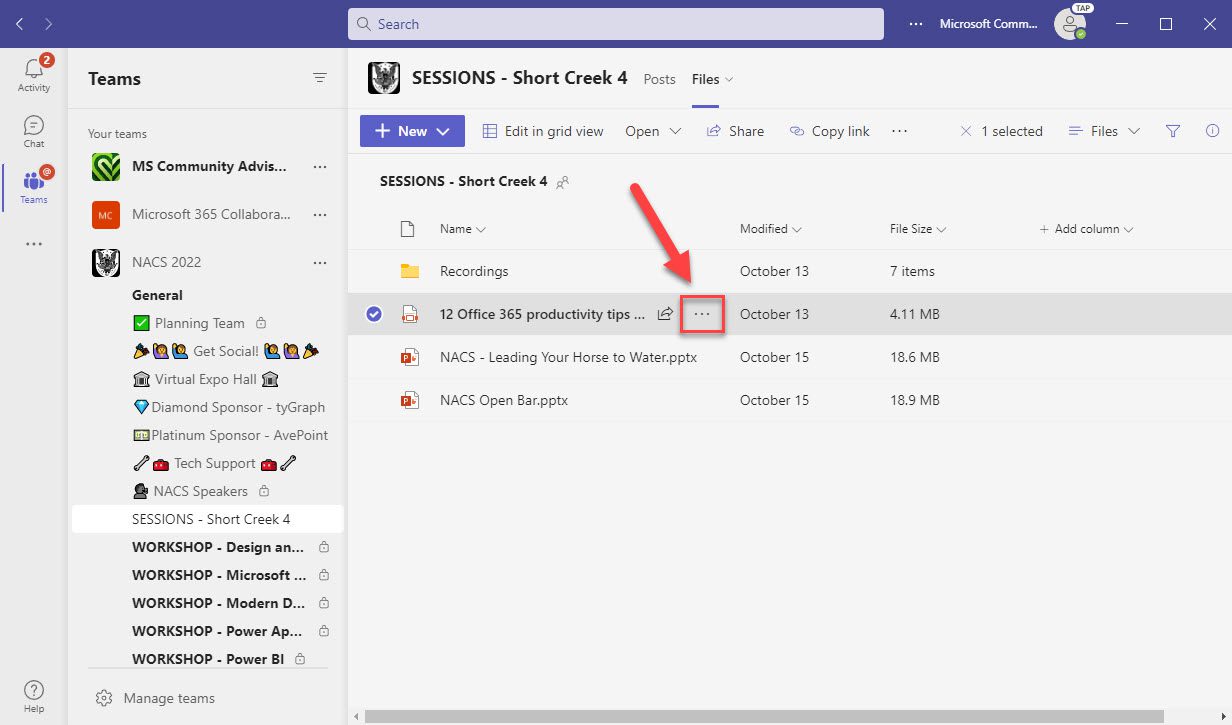 Productivity Tip: Editing Metadata in Teams Files – buckleyPLANET